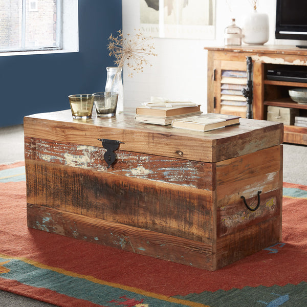 Reclaimed Style Trunk Box – Indian Hub